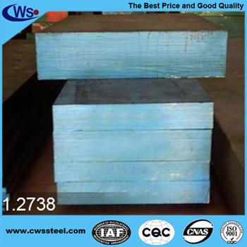 China DIN 1.2738 Plastic Mould Steel Plate for sale