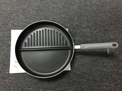 China 3.Stamping Aluminum Egg pan / non-stick coating /Bottom spiral with painting for sale