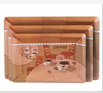China Melamine tray with many different designs --Three sizes--Large,medium,small for sale