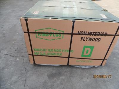 China KINGPLUS film faced plywood for construction,building material.imported dynea film.china factory supplier for sale