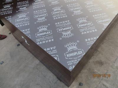 China KINGPLEX' BRAND FILM FACED PLYWOOD, COMBI CORE, WBP PHENOLIC GLUE, IMPORTED BROWN FILM for sale