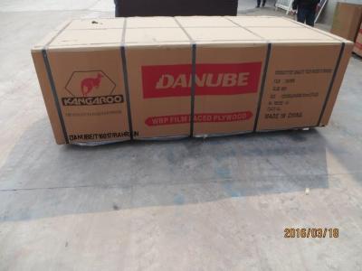 China KANGAROO' BRAND FILM FACED PLYWOOD, POPLAR CORE, WBP MELAMINE GLUE, BROWN PRINTED FILM for sale