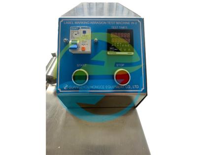 中国 20mm ストロック IEC 60730 評価ラベルのマークの耐久性を試験するための試験装置 販売のため