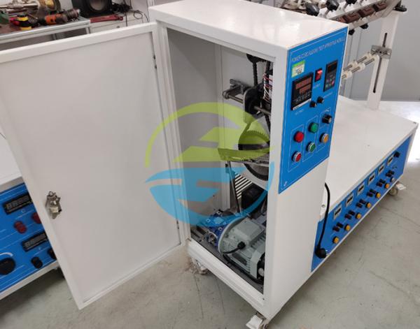 UL817 Tester di piegatura del cavo di alimentazione con 6 stazioni Intelligent Detection Testa di resistenza alla trazione ± 180° Regolabile Alta precisione Progettazione durevole