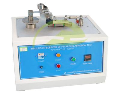 중국 IEC 60884 플러그 절연 슬리브 마모 시험기 30 사이클/분 9mm 스트로크 판매용