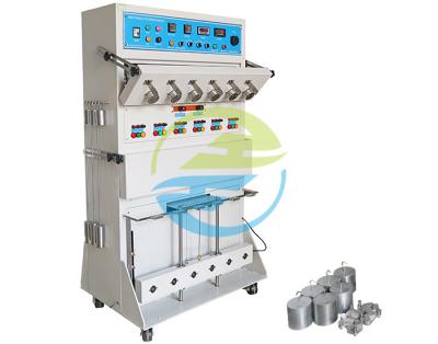 China Hochpräzise Zugfestigkeitsprüfmaschine mit 6 Stationen und 0~40A Laststrom für Kabel- und Drahtprüfung zu verkaufen