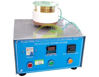 Китай IEC60884 Стандартный экзаменатор на соответствие стандарту IEC60884 с 20 мм латуниной кнопкой и расстоянием 7±0,5 мм для испытания изоляционного рукава продается