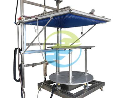 China Vertical Drip Water Test Equipment with 7 Inch Color Touch Screen 200mm Drip Height and Φ0.4mm Needle Hole for IPX1 to IPX2 Testing for sale