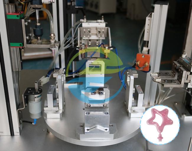 H1701 Fully Automatic Water-Filled Gutta-Percha Filling Machine in operation