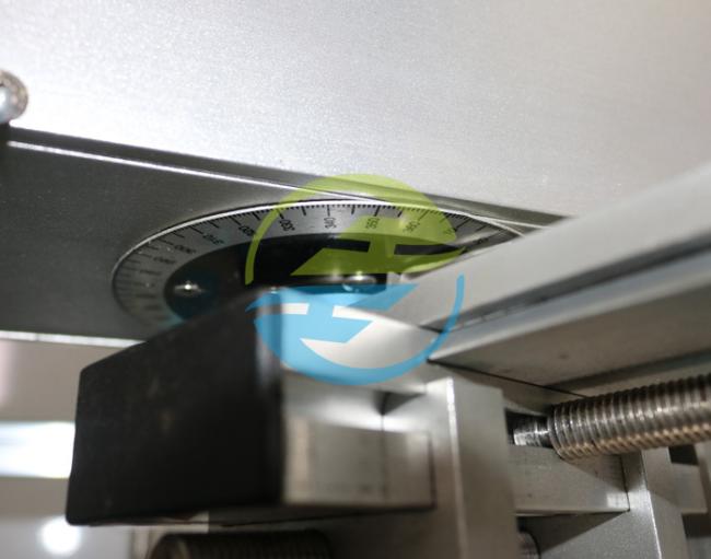 EV charging cable bending and tensile strength testing machine in operation