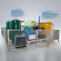 China Automatic Helium Leak Testing Machine Delivering Low False Alarm for Compressor Inspection for sale