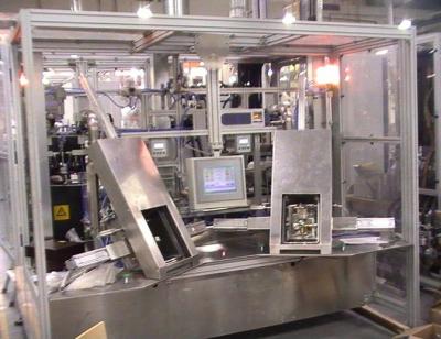 China Refrigeration Components Helium Leak Testing Equipment 2g/year Inficon Detector Omron PLC for sale