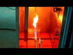 Equipamento de testes da inflamabilidade IEC60332-1 para a única inclinação isolada 45° do queimador do fio ou do cabo