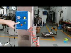 Espessura de nylon 8mm da base 1000*1000mm da máquina de testes do impacto IEC60068-2-75