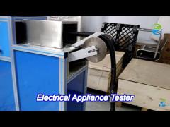 家電機器試験設備 電流を運ぶホース 耐磨性試験