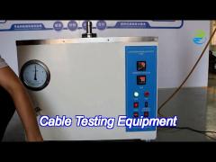 IEC 60811 Cable Testing Equipment Oxygen Bomb / Air Bomb Aging Tester 200℃ 4MP
