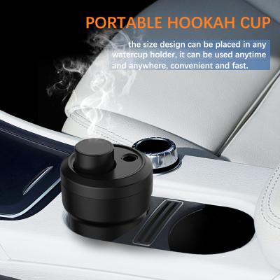 Cina Portatile Portatile Auto Viaggio Sheesha Hookah Coppa Logo personalizzabile Mini Shisha Hookah Set in vendita