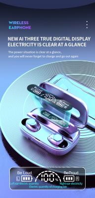 Cina 2000mAh Power Bank TWS Earphones con IPX-4 Waterproof Standard e tecnologia wireless in vendita