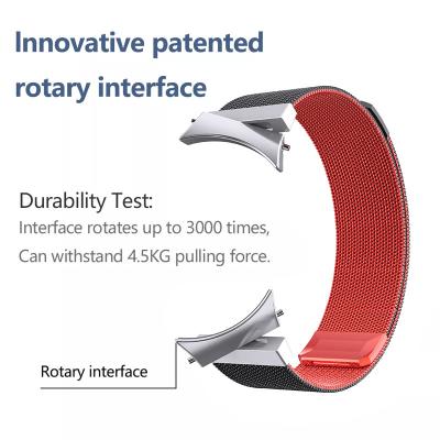 Cina Modello compatibile per Samsung Watch Series Milano Magnetic Mesh Watch Strap Loop Band in vendita