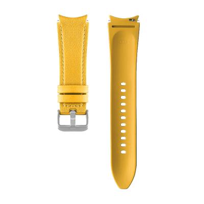 Cina 20mm silicone cuoio orologio Band Retro Sostituzione per Samsung Watch Series larghezza della banda in vendita