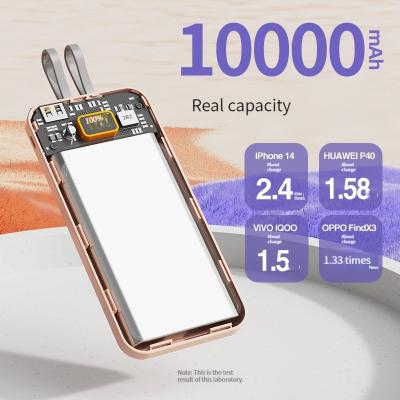 Cina Stazione di alimentazione per cellulari 10000mAh Capacità reale Carica rapida 22.5W Supporto di carica rapida in vendita