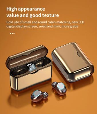 Cina 2000mAh Power Bank True Wireless Stereo Earphone con voce HD Modello di chipset AB5616A3 in vendita
