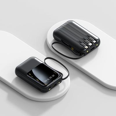 Cina Mini Power Bank caricabatterie 5V2A con capacità di 10000mah e design ultra sottile in vendita