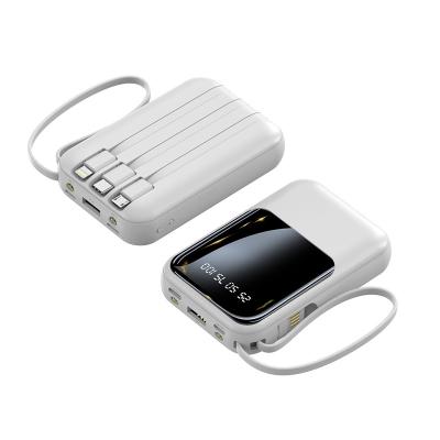 Cina Mini Power Bank caricabatterie 5V2A con capacità di 10000mah e design ultra sottile in vendita