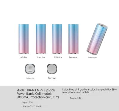 Cina Universal 2.1A Power Charge Portable Power Bank per telefono Regalo 5000mAh NO Mould Privato in vendita