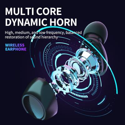 Cina Headset stereo wireless con grande capacità di cancellazione del rumore 30 ore di tempo di riproduzione TWS V5.3 in vendita