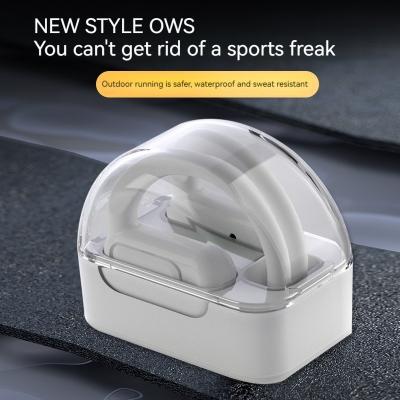Cina Auricolare stereo indossabile wireless con BT 5.3 e AI Call Noise Cancelling 30H Playtime in vendita