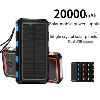 Cina 22.5W di uscita caricabatterie solare mobile 20000mAh Wireless Charging Power Bank per smartphone in vendita