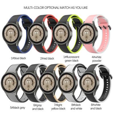 Cina 20mm Banda Larghezza Magnetico Buckle Watch Strap per Samsung Watch Series 5 Smartwatch Band in vendita