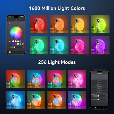中国 ファントム・ミュージック・リズム・ライト シェルフ・LEDナイトライトとステレオ・BTスピーカー付きのLEDテーブルランプ 販売のため