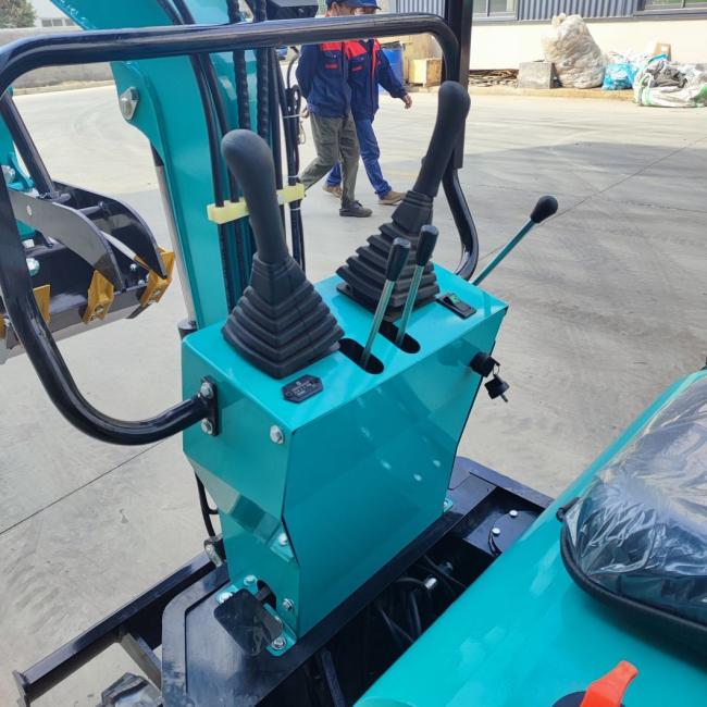 Micro Excavator Domestic Dredging Agricultural Orchard Multi-Functional 1.2 Ton Small Mini Excavator