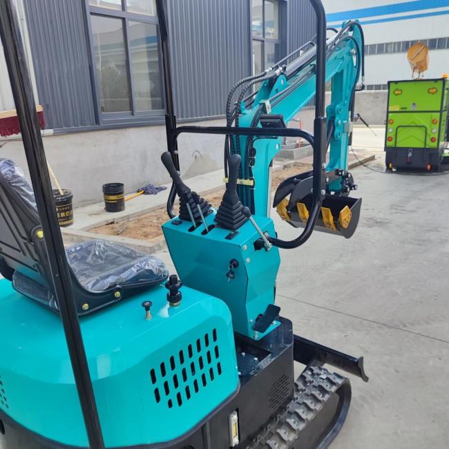 Micro Excavator Domestic Dredging Agricultural Orchard Multi-Functional 1.2 Ton Small Mini Excavator