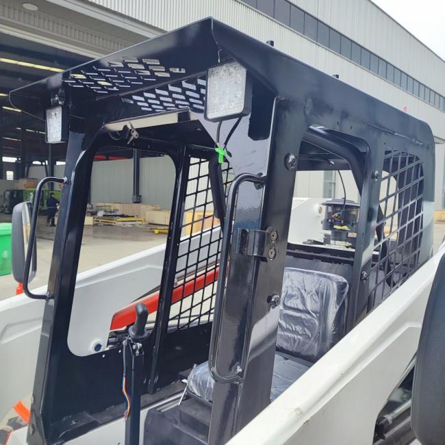 Small Forklift Slip Loader Multi-Function Diesel Loader Skid Steer Loader