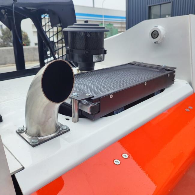 Small Forklift Slip Loader Multi-Function Diesel Loader Skid Steer Loader