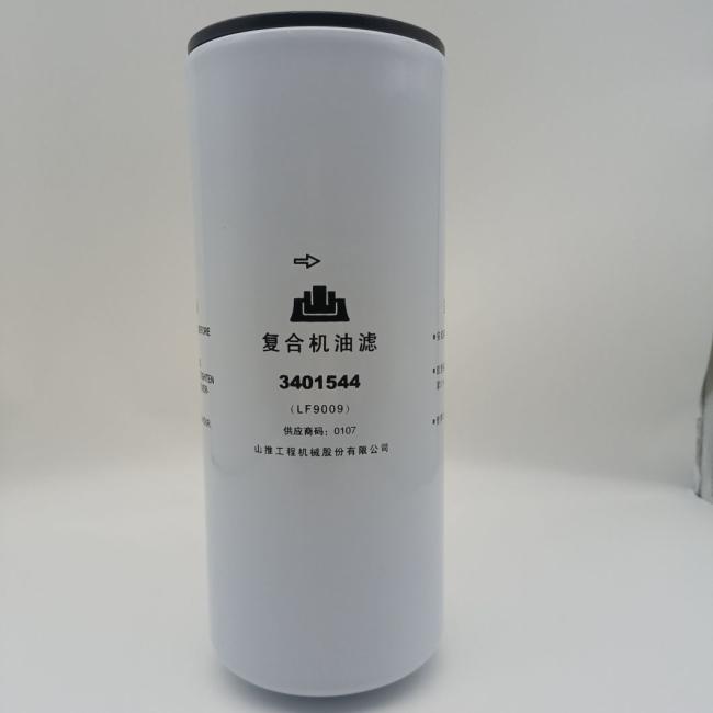 Bulldozer Pars 3401544 Lf9009 Composite Filter Element Fine Engine Oil Filtration Engine Oil Filter