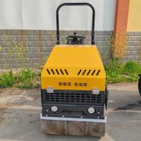 China Small Road Roller Walk-Behind Ride-on Compactor Mini Vibrating Roller Vibration for sale