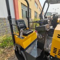 China Small Road Roller Walk-Behind Ride-on Compactor Mini Vibrating Roller Vibration for sale