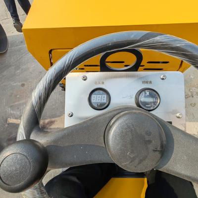 China 790kg Single Drum Vibratory Mini Roller Road Roller Compactor with Diesel Engine for sale