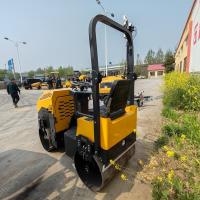 China Mini Roller Road Roller Compactor New 790kg Single Drum Roller Vibratory Sell for sale