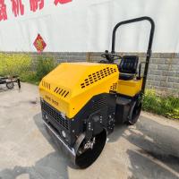 China Mini Roller Road Roller Compactor New 790kg Single Drum Roller Vibratory Sell for sale