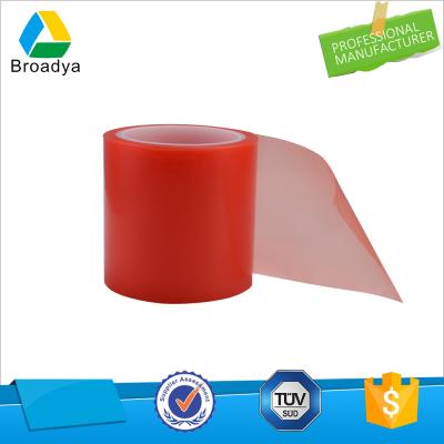 China Difficult Tear PET Based Double Faced Adhesive China Film Tape for sale