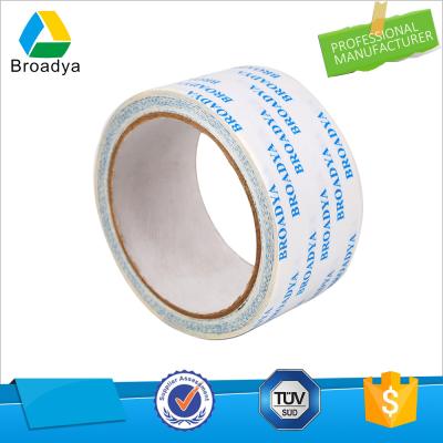 China Double Sided 100mic OPP Film Solvent Tape with Offset Printing for sale