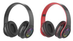 B39 RGB Light Over-Ear Bluetooth Headphones