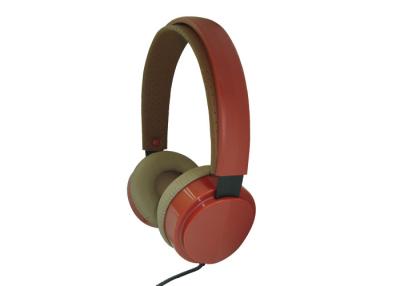 China PVC Cable 3.5mm HI FI Stereo Headphones , High End Audio Headphones for sale