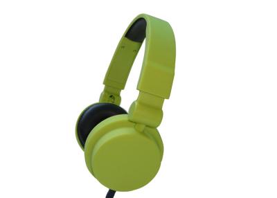 China Colourful Rubber Coating 32 Ohms Over The Head Headphones for Audio for sale