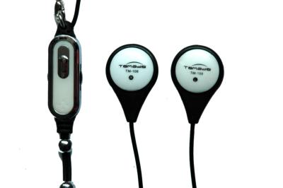 China Black 3.5mm Plug Wired In Ear Earphones With Volume Control And Mic for sale